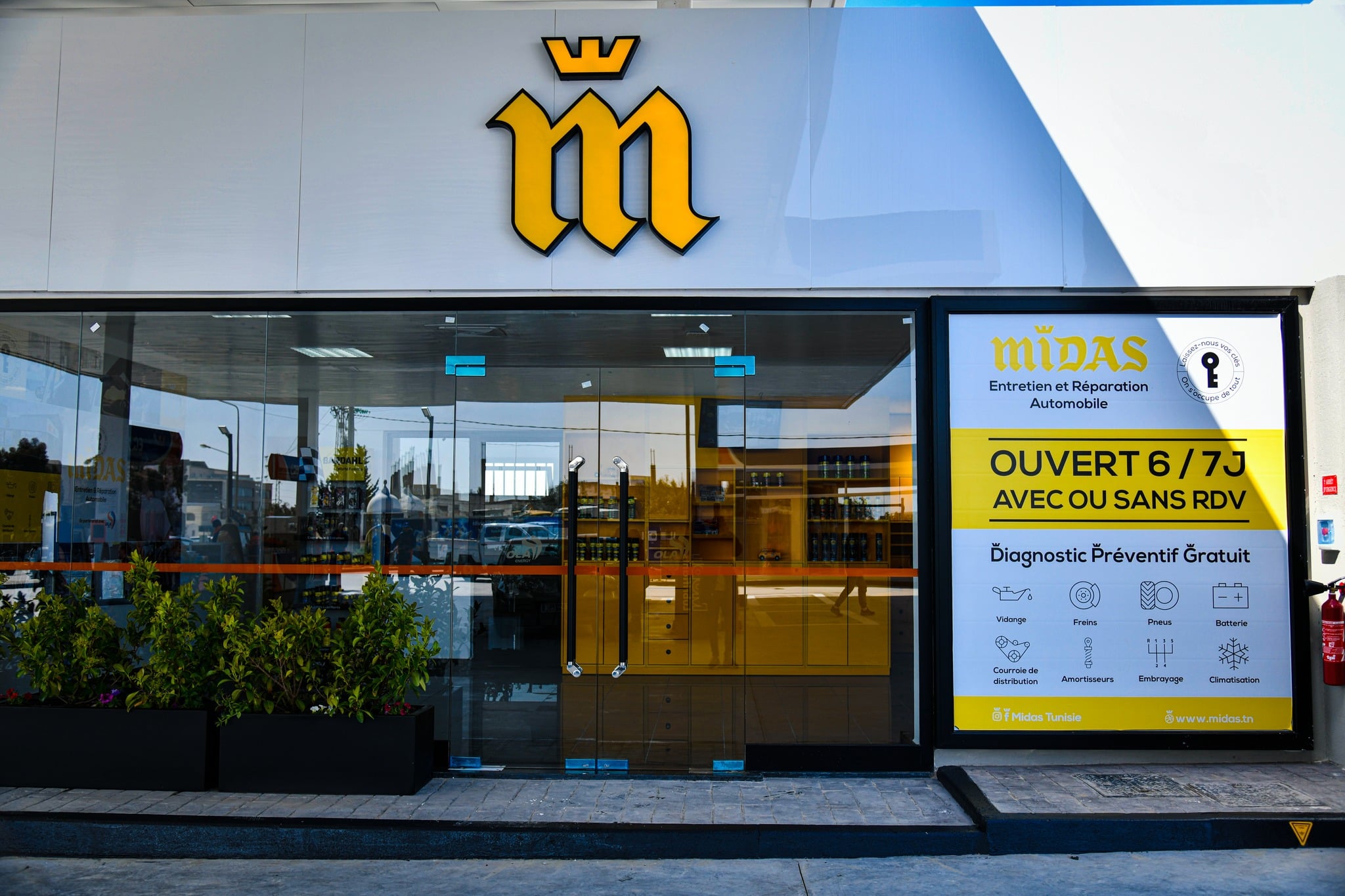 Official inauguration of the new Midas center at OLA_Energy Mnihla gas ...