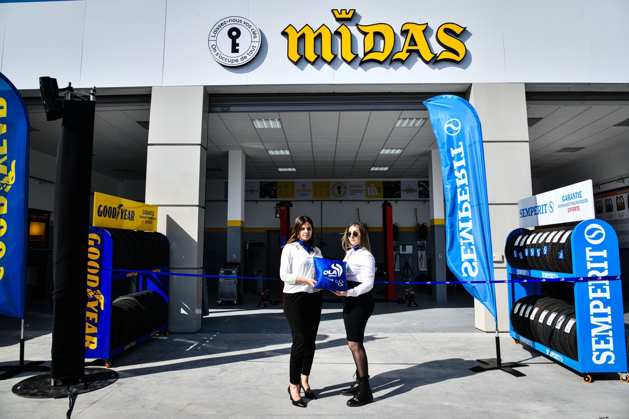 Official inauguration of the new Midas center at OLA_Energy Mnihla gas ...