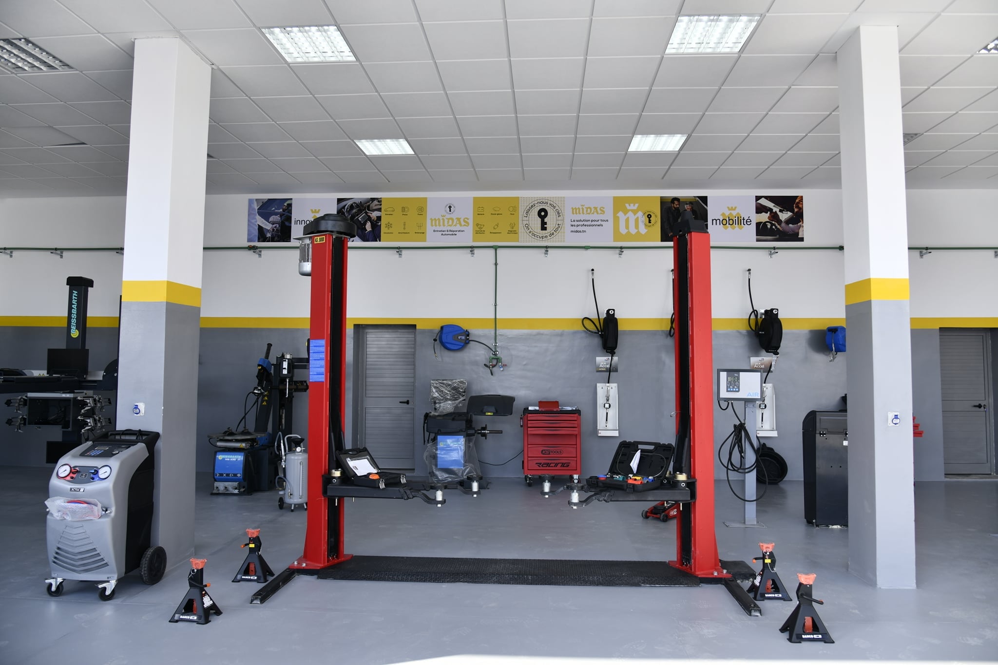 Official inauguration of the new Midas center at OLA_Energy Mnihla gas ...